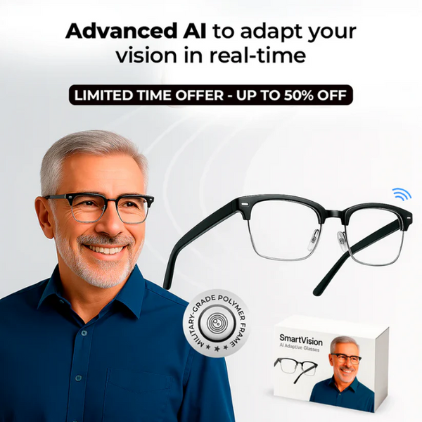 SmartVision™ Pro Max AI-Powered Adaptive Glasses — Smart Vision Pro Max